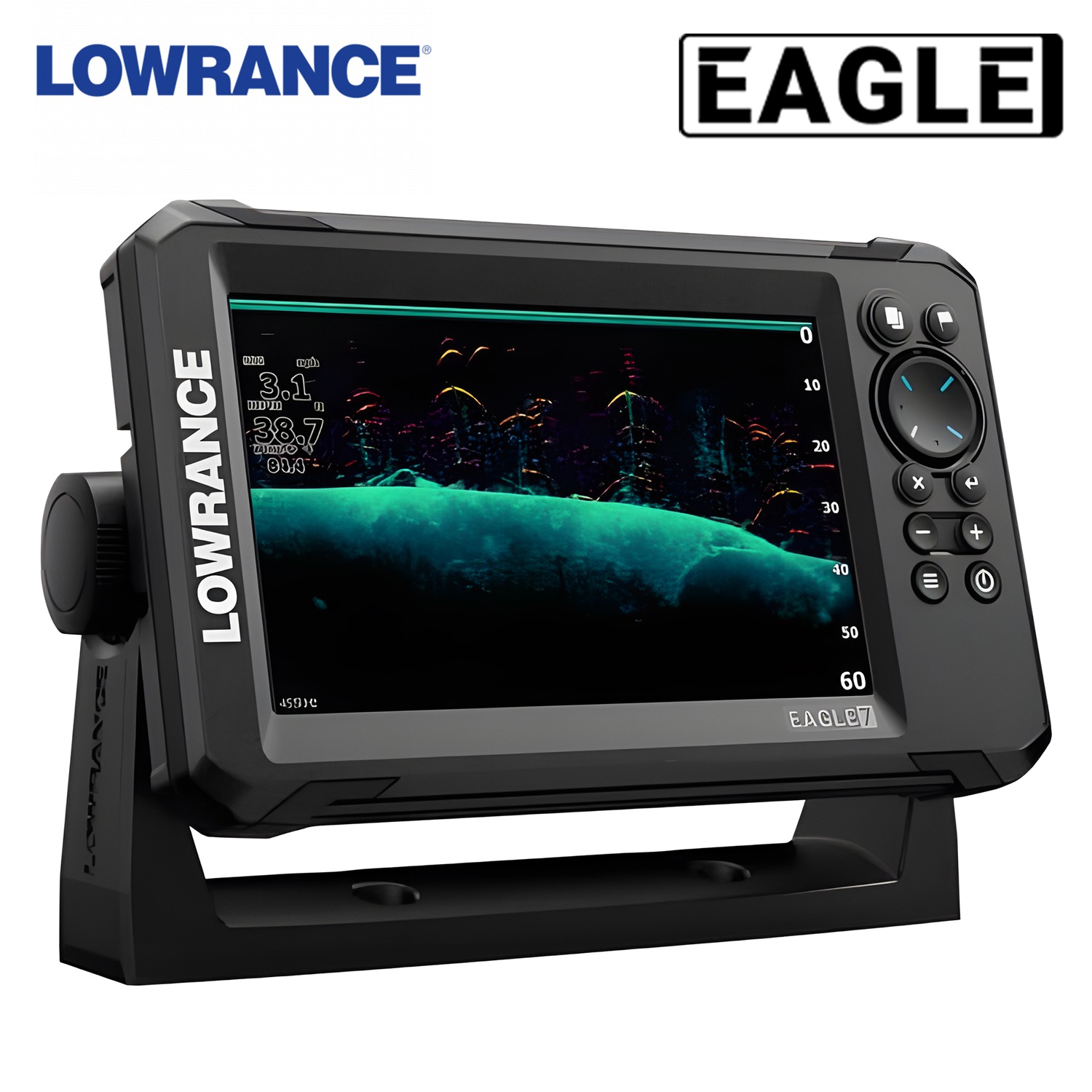 LOWRANCE EAGLE 7″ TripleShot HD ROW – เรือคายัค Blue runner